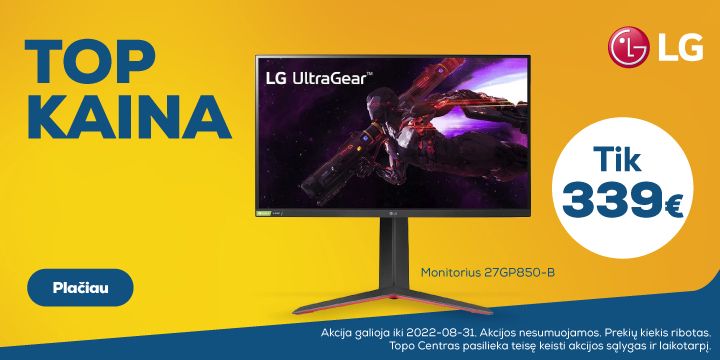 Monitoriai | Samsung, LG, Dell monitorius | Geros kainos - Topocentras