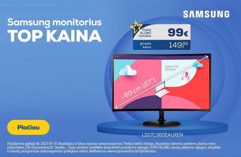 Kompiuterinė technika | Didelis pasirinkimas - Topocentras