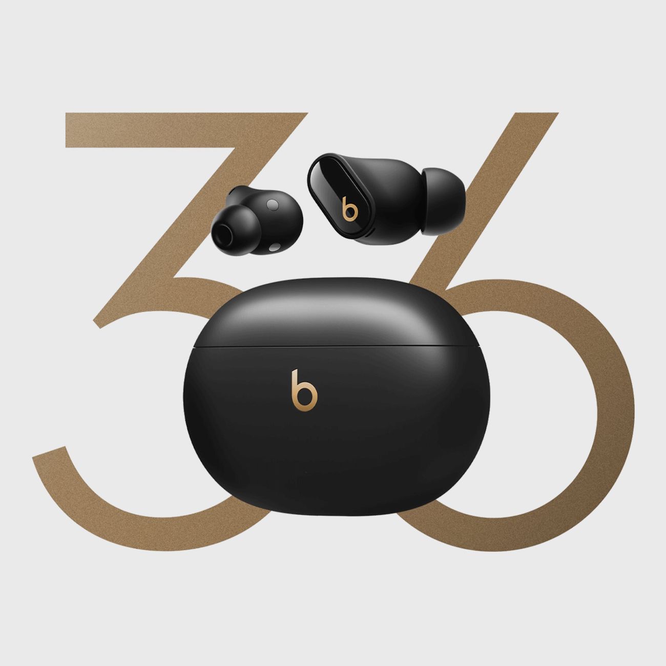 Ausinės BEATS Studio Buds +, triukšmą slopinančios, belaidės, juodos ...