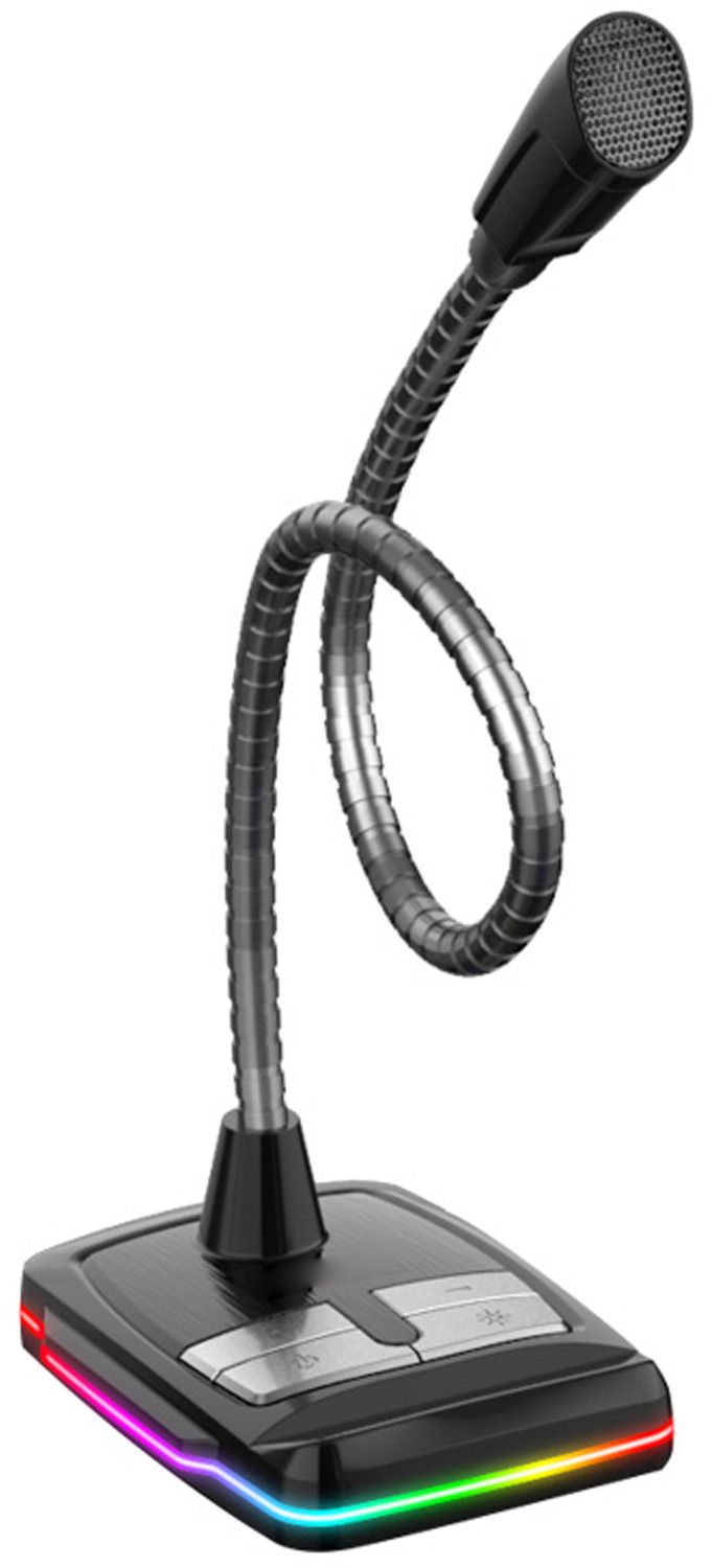Mikrofonas NEDIS MPWD50CBK dinaminis, vienakryptis su 6.35mm ir XLR ...