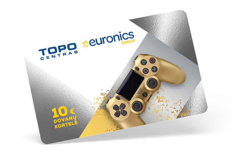 TOPO CENTRAS dovanų kortelė 100 € - TOPO CENTRAS - Topocentras