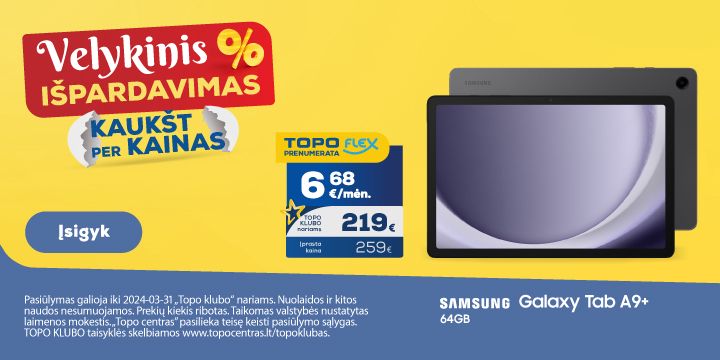 Planšetiniai kompiuteriai | Planšetės gera kaina | Topocentras ...