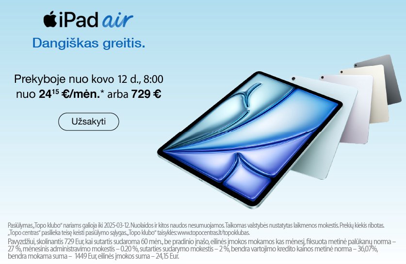 Apple Shop | Autorizuota Apple Parduotuvė - TOPO CENTRAS