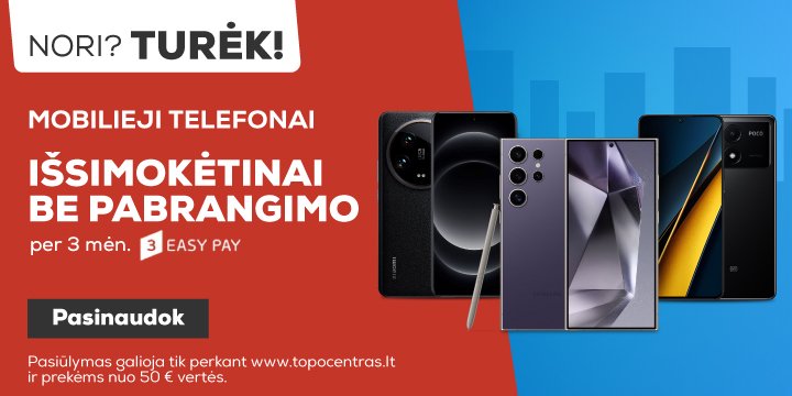 SAMSUNG Mobilieji telefonai | Topocentras.lt - Topocentras