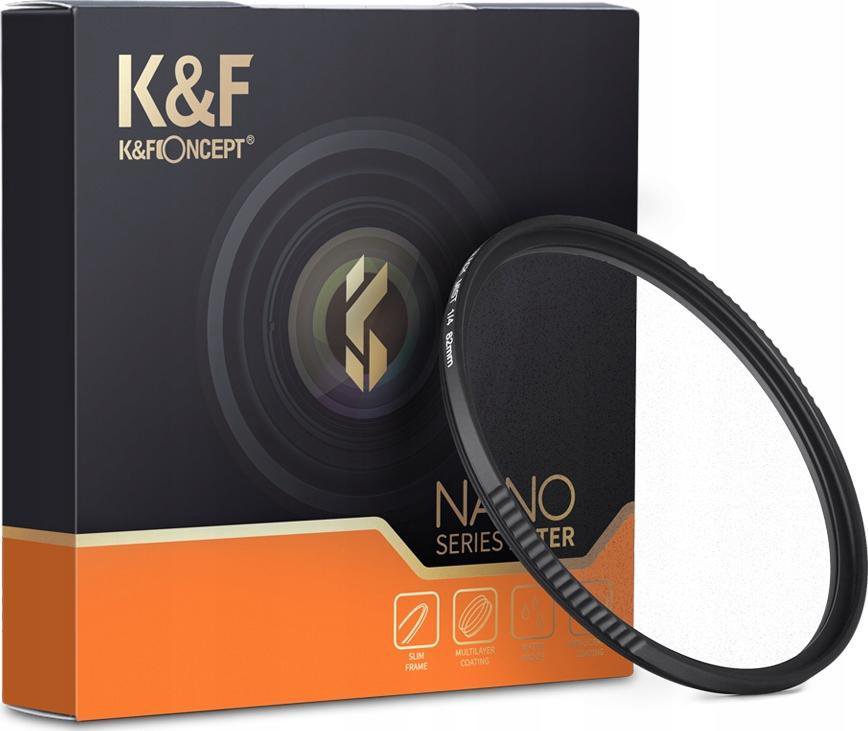 Filter K&F Diffusion filter HD Black Mist 1/4 K&F 62mm 62 mm - Topocentras