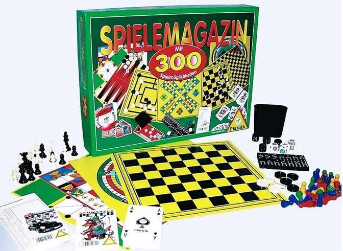 Piatnik Set of 300 games Action PIATNIK - 175697 - Topocentras