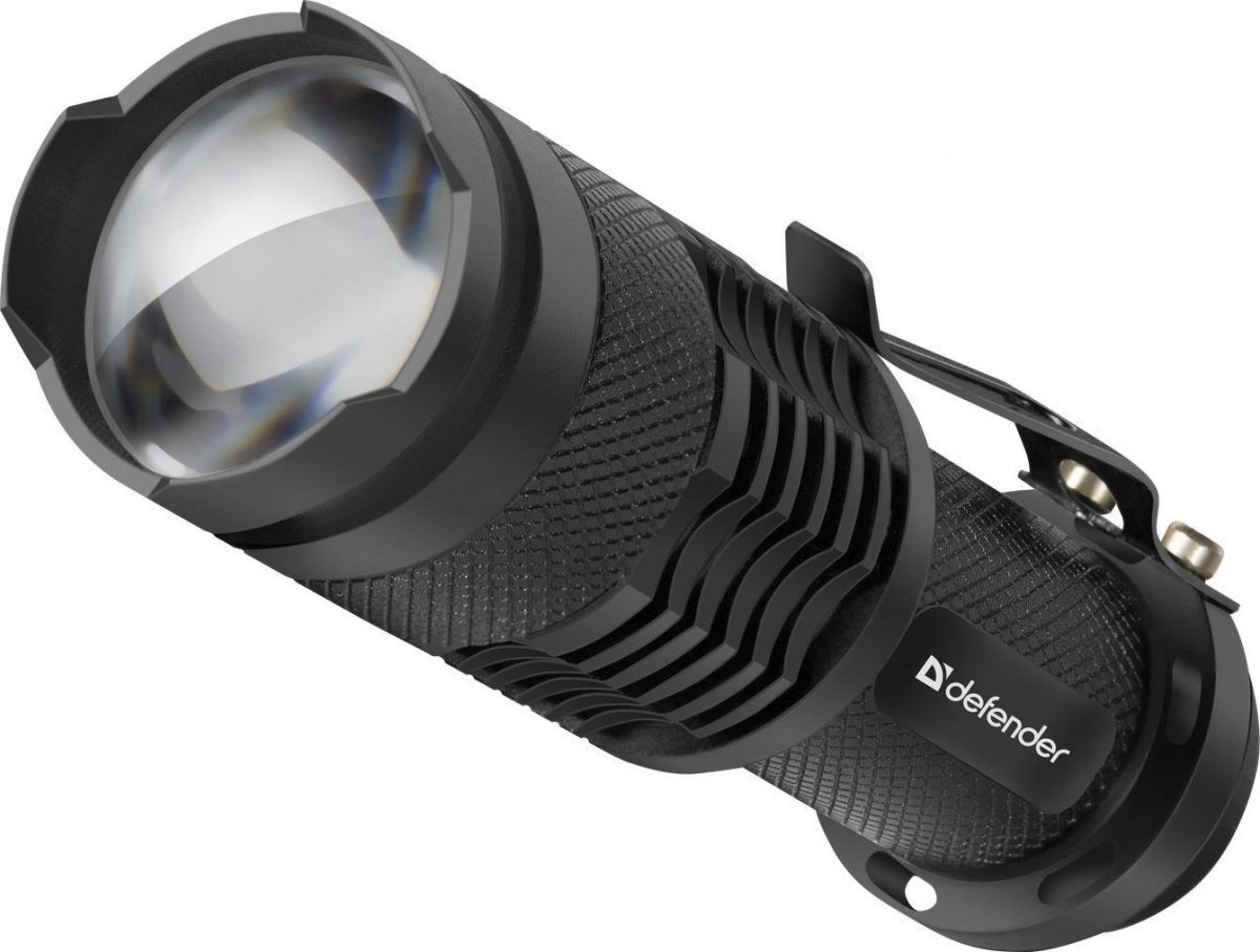 Flashlight Defender Flashlight Defender FL-10, XP-E, 3 modes, metal ...