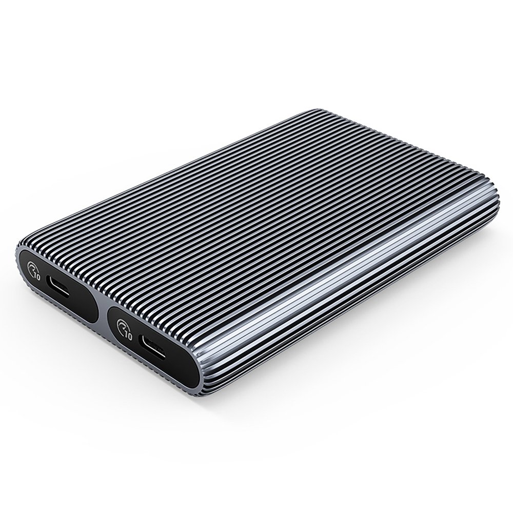 Orico AM2C3-2N Dual Disk Caddy for Two M.2 NVME USB-C 3.2 10Gb/s Drives ...