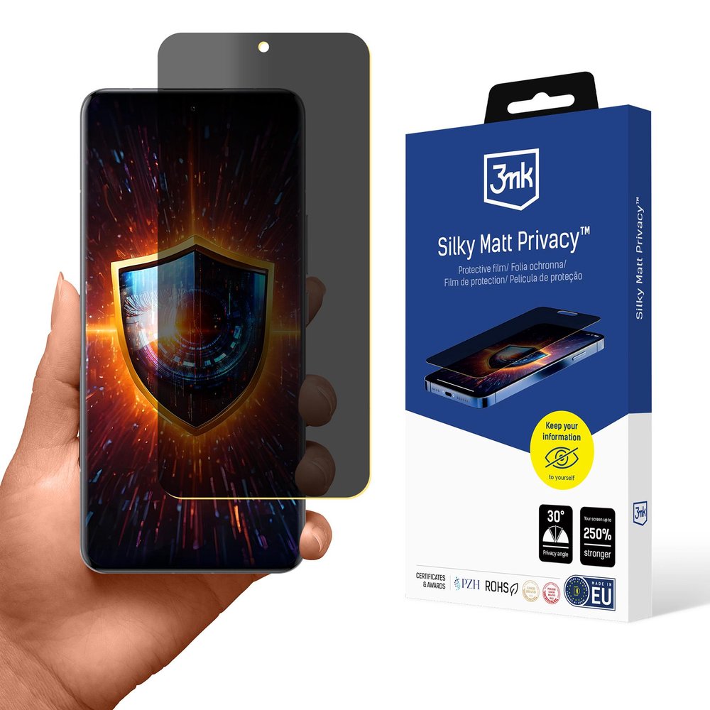Privacy screen protector 3mk Silky Matt Privacy for Xiaomi 15 Ultra ...