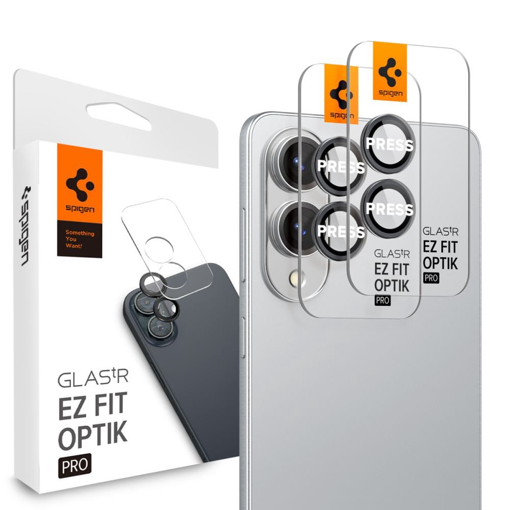 Spigen Optik Pro GLAS.TR "Ez Fit" 2-pack Camera Cover for Samsung ...