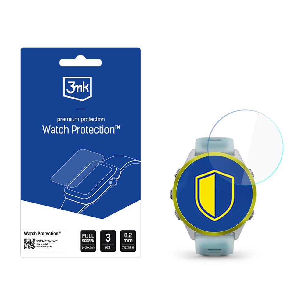 3mk Watch Protection ARC Smartwatch Screen Protector Film for Garmin ...