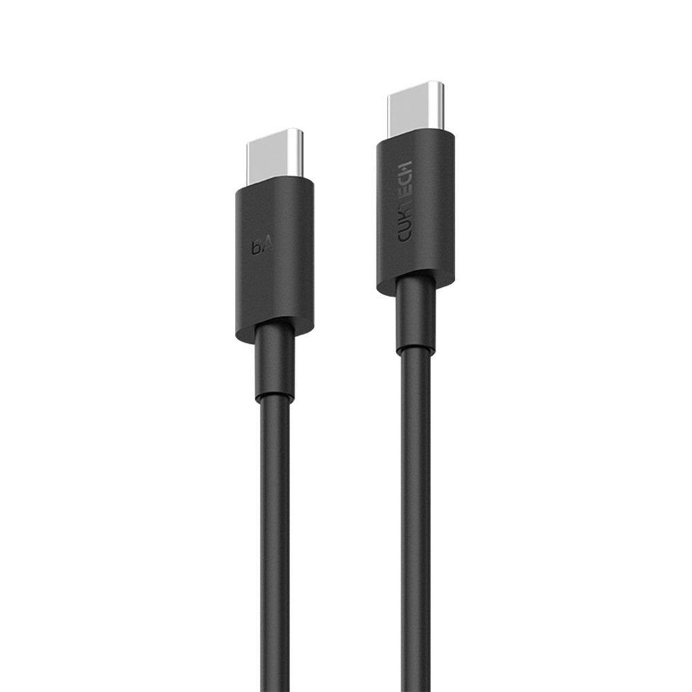 Cuktech CKCTC615NCBK USB-C 6A 240W Cable 1.5m - Black - Topocentras