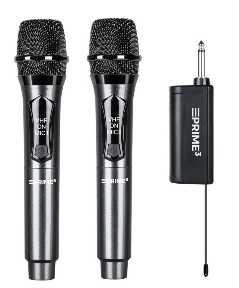 Mikrofonas PRIME3 AWM22DB, belaidis, 2vnt - Topocentras