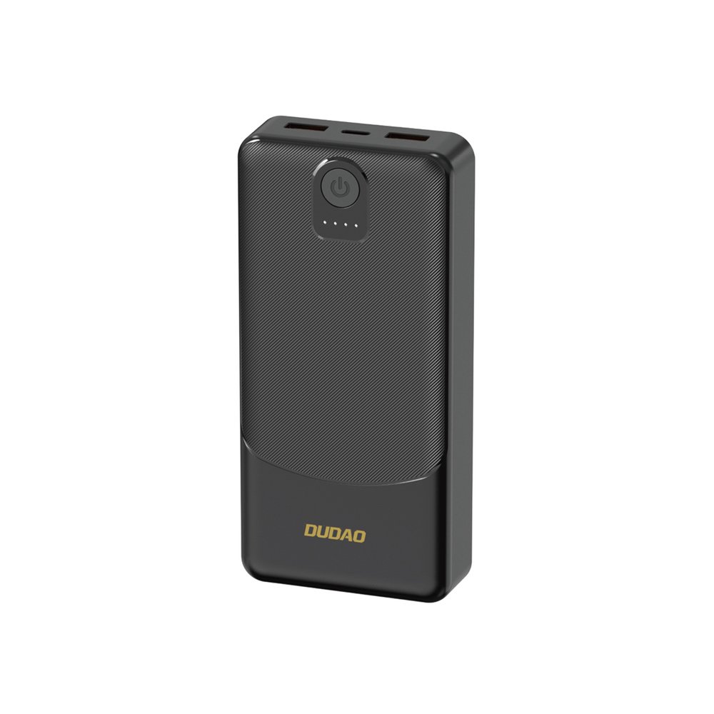 Powerbank Dudao K10 10000mAh 2.4A 2 x USB-A - black - Topocentras