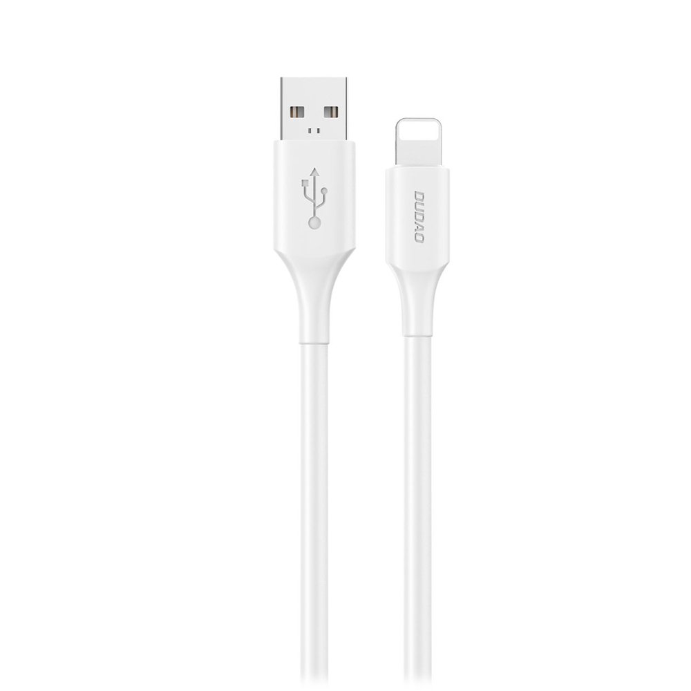 Dudao L2sL USB-A - Lightning 6A Cable 1.2m - White - Topocentras