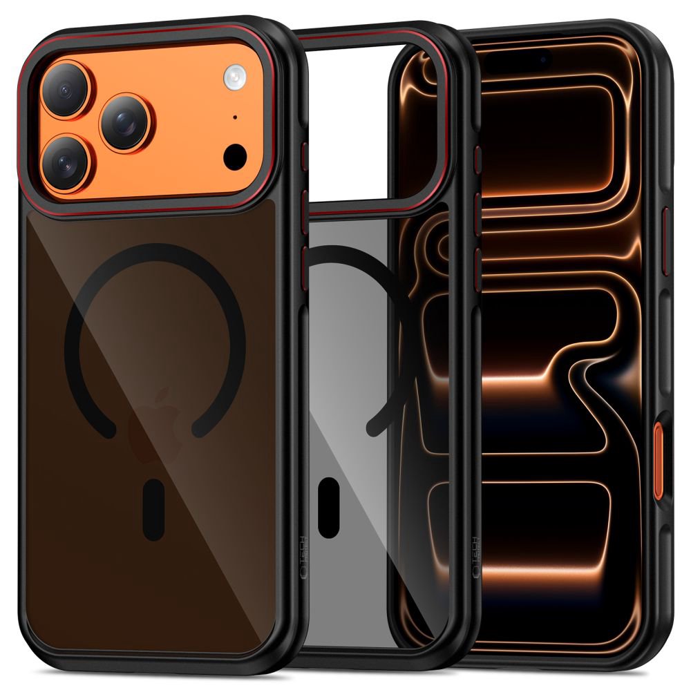 Tech-Protect MagHybrid MagSafe Case for iPhone 17 Pro Max - Black and ...