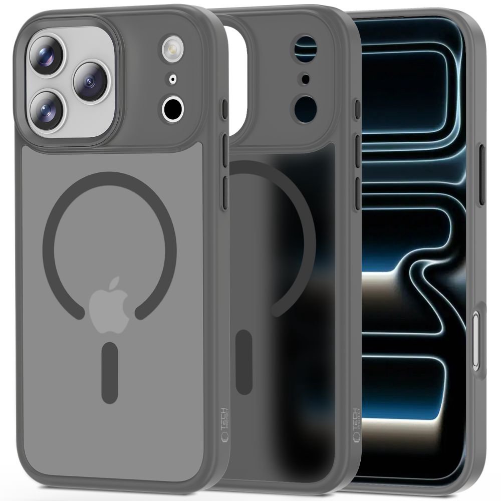 Tech-Protect MagMat MagSafe Case for iPhone 17 Pro - Gray - Topocentras