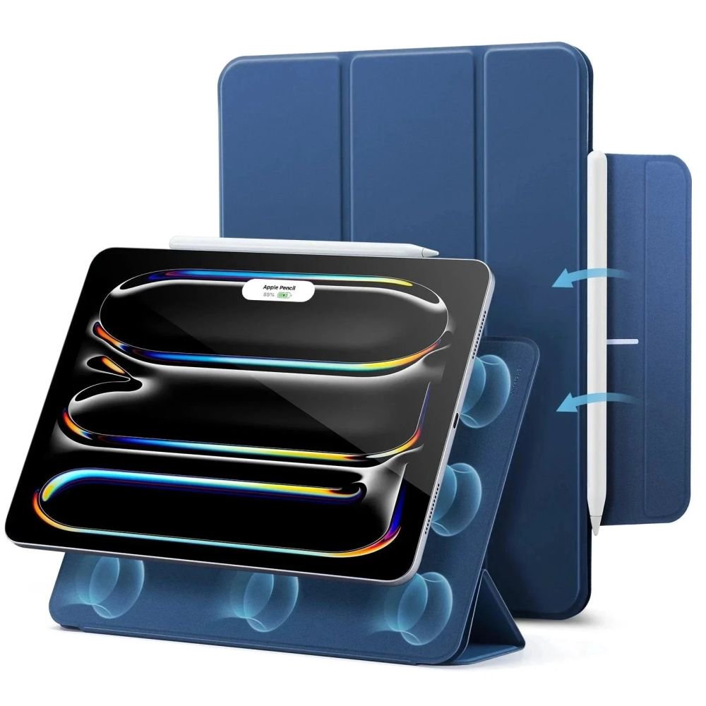 ESR Rebound Magnetic Case for iPad Pro 13” 7 / 8 / 2024-2025 - Navy ...