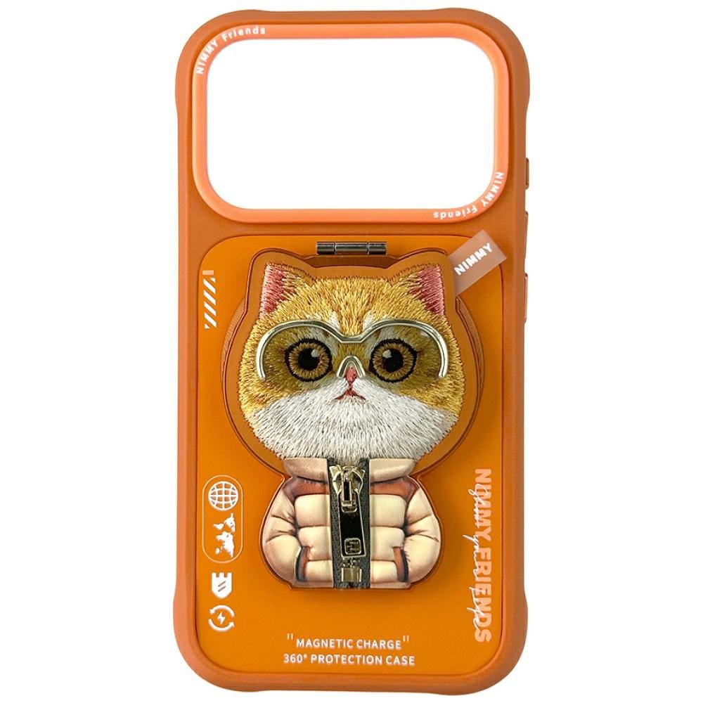 Nimmy Cool&Cute 2.0 Cat Case for iPhone 17 Pro with Magnetic Hanger ...