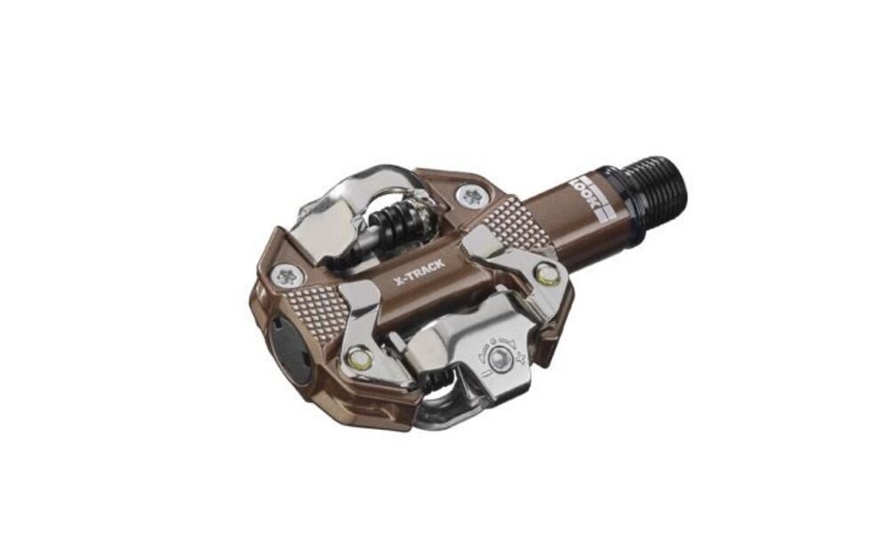 Pedalai LOOK X-Track Gravel Edition rudi - Topocentras