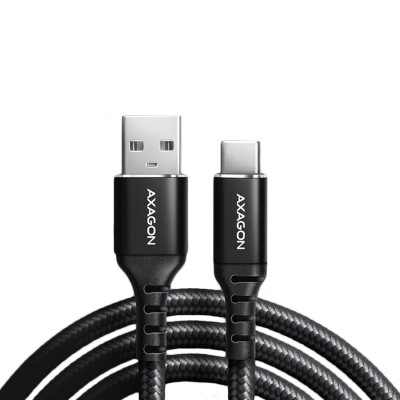 Kabelis AXAGON Data and charging cable, 1.5 m BUCM-AM15AB USB Type-C to ...