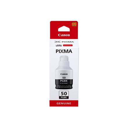 Toneris Canon GI-50 PGBK Ink Bottle, Black - Topocentras