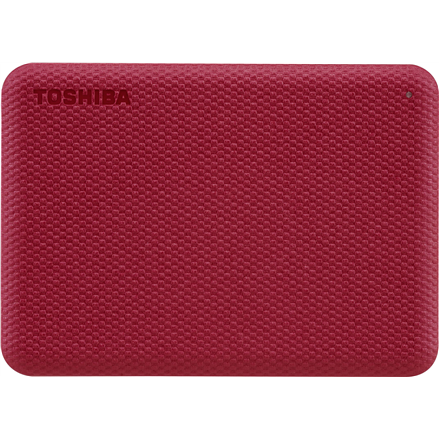 Išorinis HDD TOSHIBA Canvio Portable Hard drive 4TB USB 3.2 Gen 1 Red ...