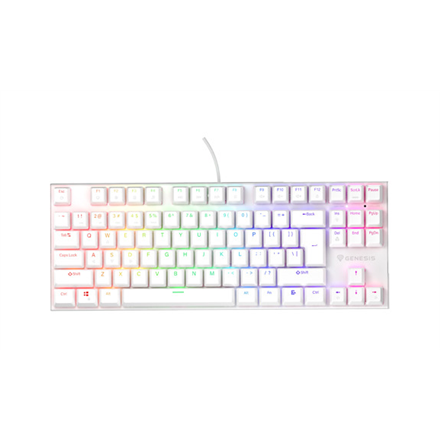 Klaviatūra Genesis THOR 303 Mechanical Gaming Keyboard Wired US White ...