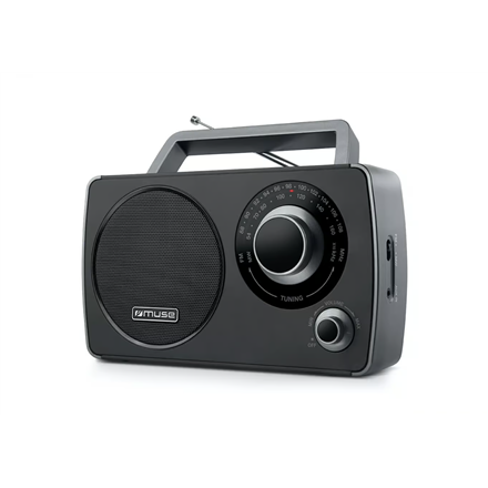 Radija Muse Portable Radio M-075 R AUX in - Topocentras