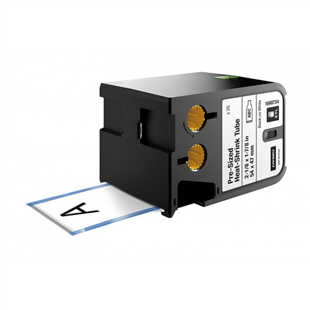 1868734 Pre-Sized Heat-Shrink Tube, 54mm x 47mm, Black on White, XTL Series - Topocentras