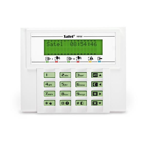 KEYPAD LCD / VERSA GREEN / VERSA-LCD-GR SATEL - Topocentras