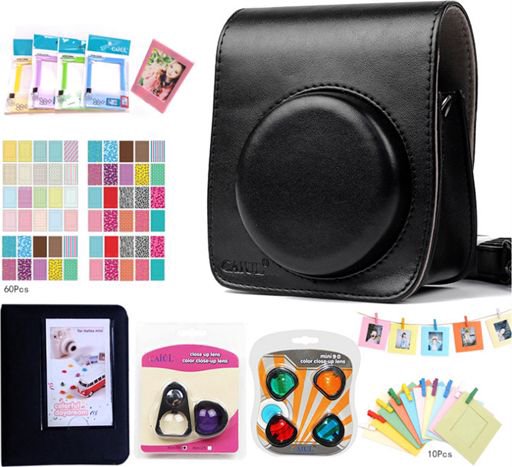 Cover Caiul Set 8w1 Case + Album + Frames + Filters For Fujifilm Instax ...