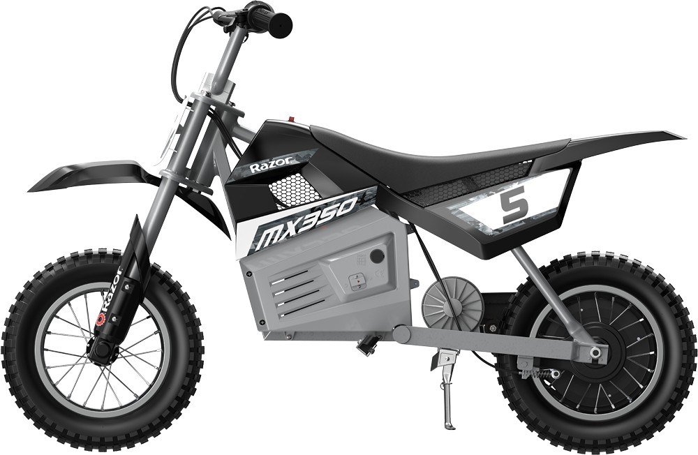 RAZOR Motor MX350 Dirt - juodos spalvos lipdukai - Topocentras