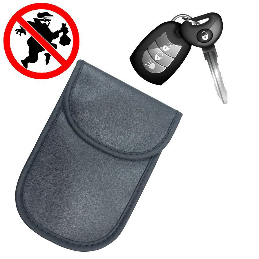 Anti-theft case for car keys blocking radio waves Keyless Faraday Box ...