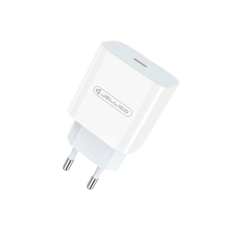 Įkroviklis Jellico AK180 20W USB-C baltas - Topocentras