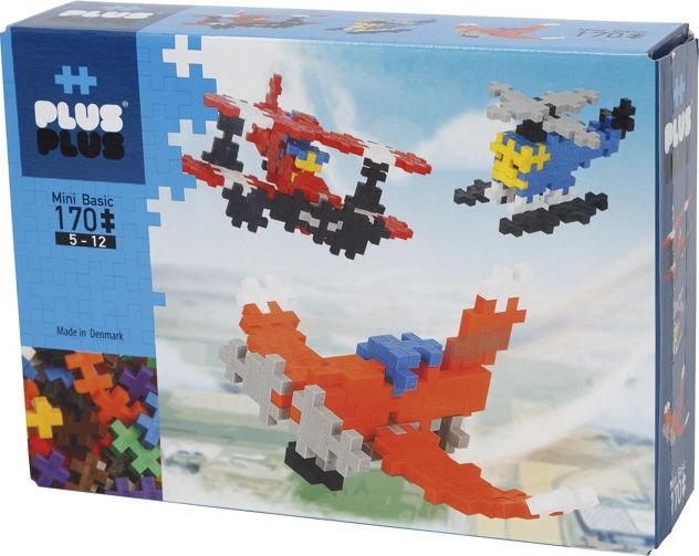 PlusPlus Plus-Plus, Mini Basic - 170 pcs - Aircraft - Topocentras