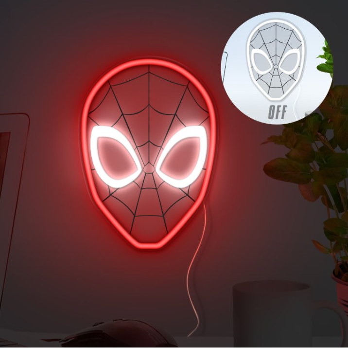 Paladone Spiderman Wall Mountable LED Neon Light - Topocentras