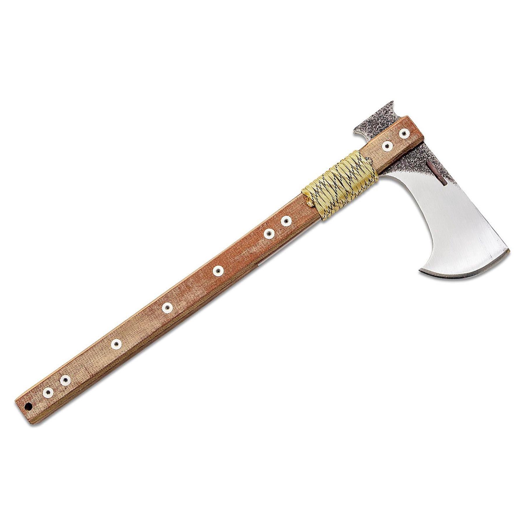 Condor Hawk Axe universalus kirvis 1075 anglies plienas mikarta rankena ...