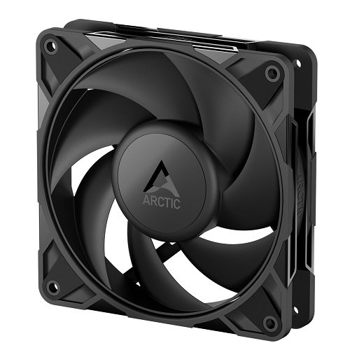 ARCTIC P12 PRO PWM PST korpuso ventiliatorius, 4-pin, 120mm, juodas ...