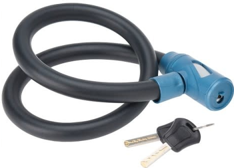 Spyna dviračiui 0000 Dviračio užraktas 80 cm, 2 raktai - Topocentras