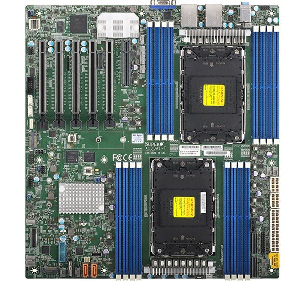 Supermicro MBD-X13DAI-T Intel C741 LGA 4677 (Socket E) Prailgintas ATX ...