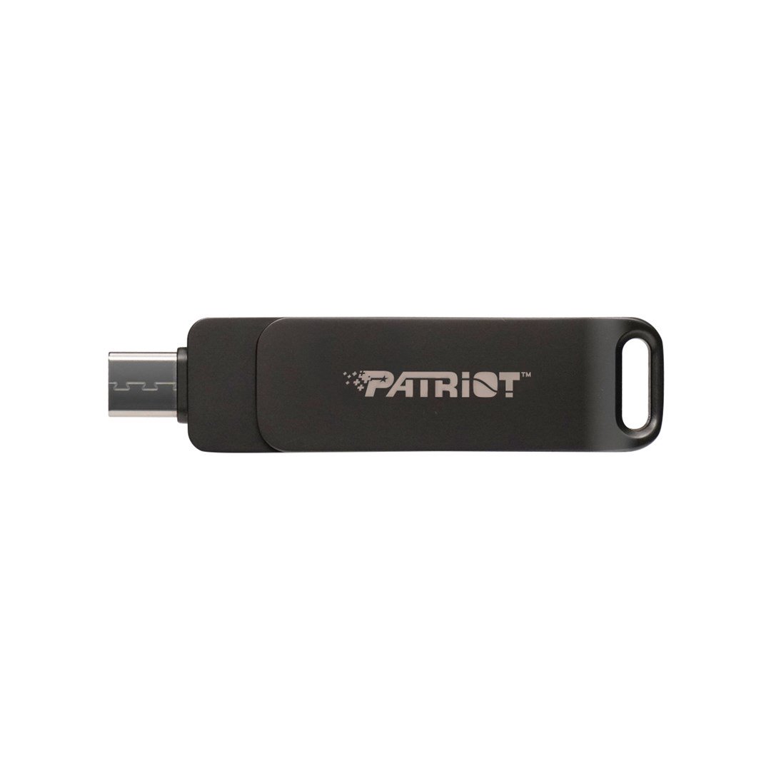 USB raktas PATRIOT Rage R550 256GB 100 MB/S USB A+C PE256GR550DSAD ...