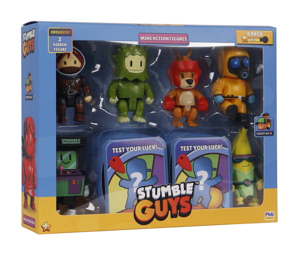STUMBLE GUYS S2 MINI ACTION FIGURES - 8 PACK DELUXE BOX VER.A - Topocentras