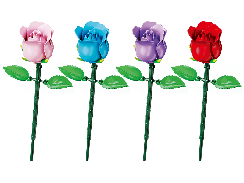 Koala Games G2671 Rose Blocks (Random Color) - Topocentras