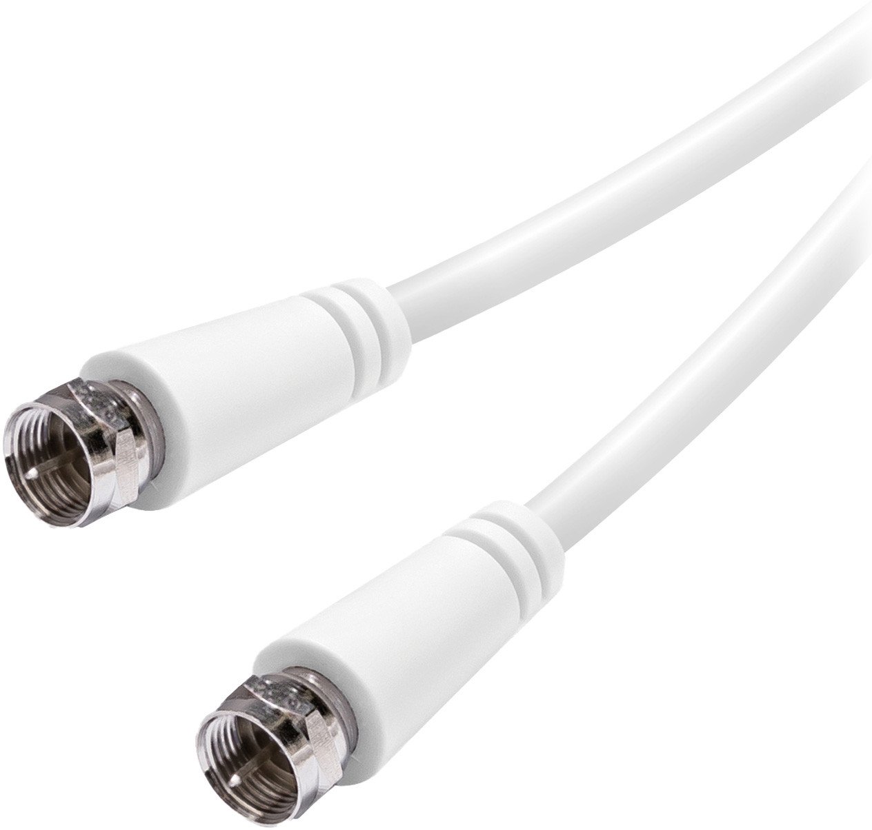 Vivanco cable SAT F 3m, white - Topocentras
