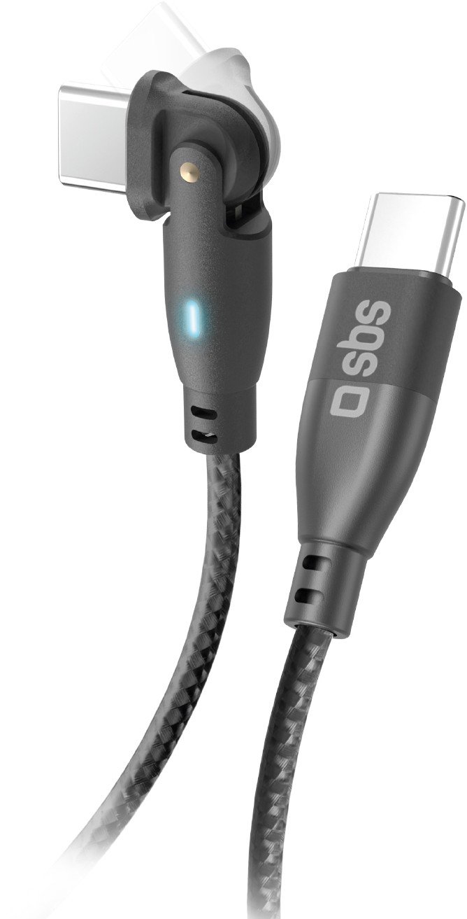 SBS cable USB-C - USB-C Flexy 60W 1m - Topocentras