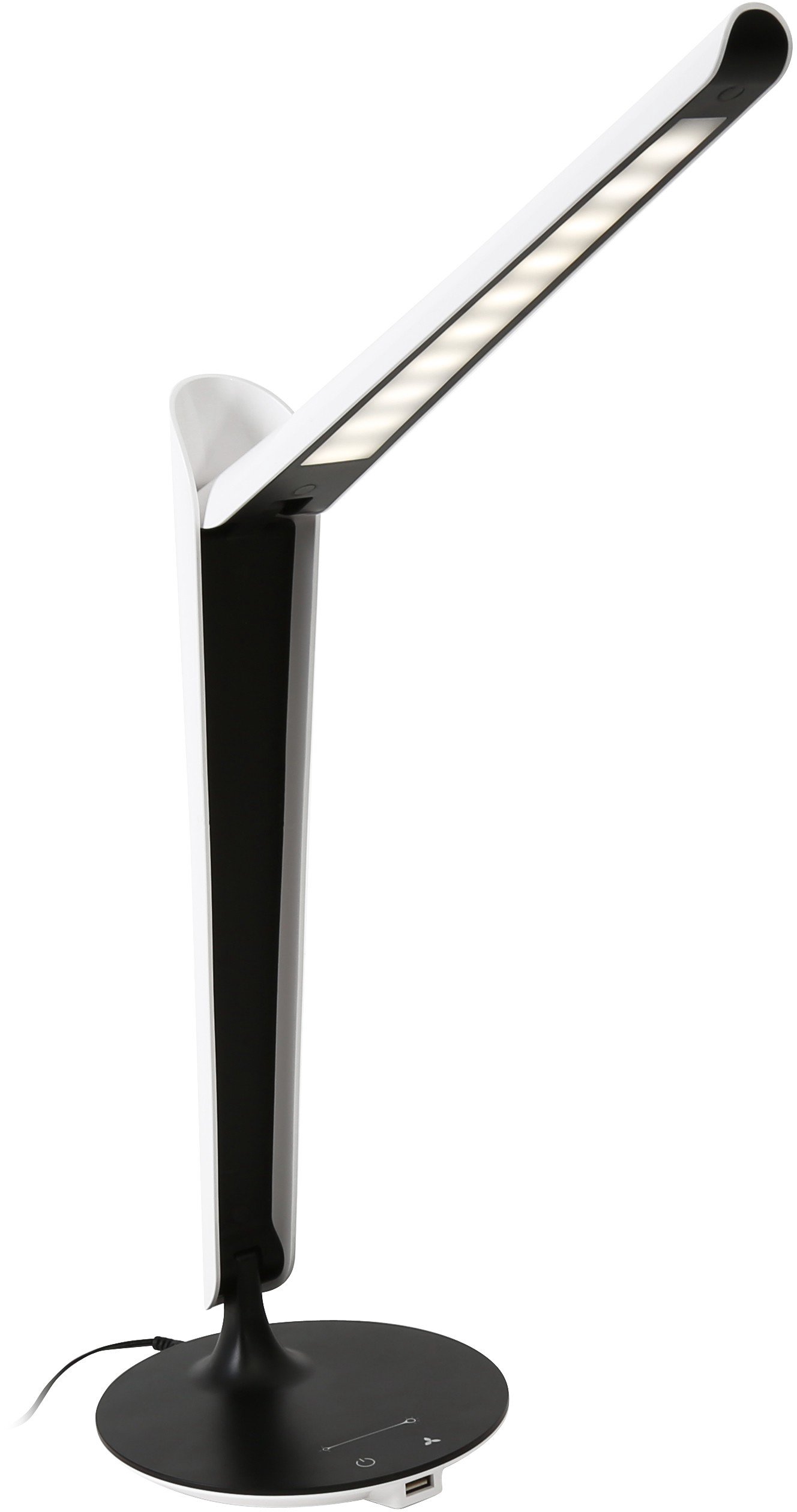 Platinet desk lamp with USB charger PDL9 8W (43128) - Topocentras