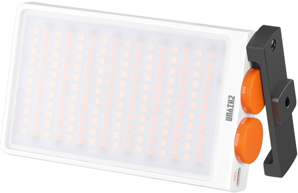 Compact, yet powerful LED light Color temperature: 2700–6200 K Dimming ...