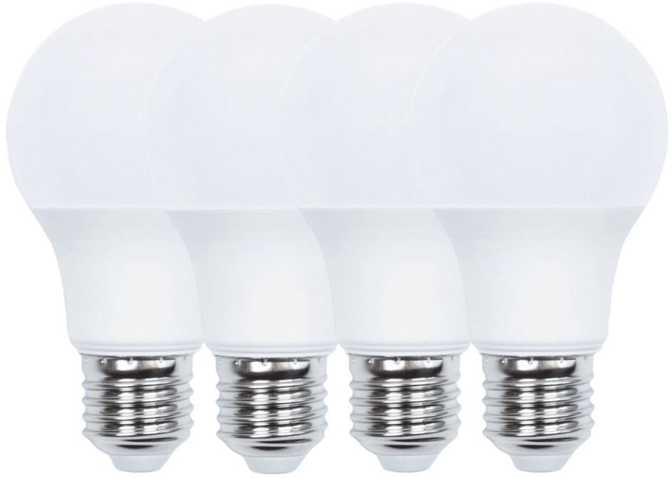 LED lamp with E27 socket 4000 K neutral white light 12 W power ...