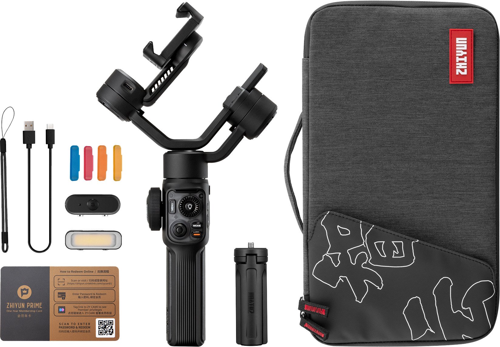 Zhiyun Smooth 5S AI Pro Mobile Gimbal - Topocentras